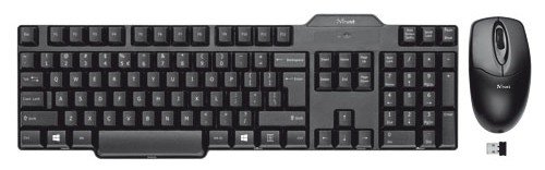 Купить Комплект Trust Wireless Keyboard with mouse USB (9379581) - цена ...