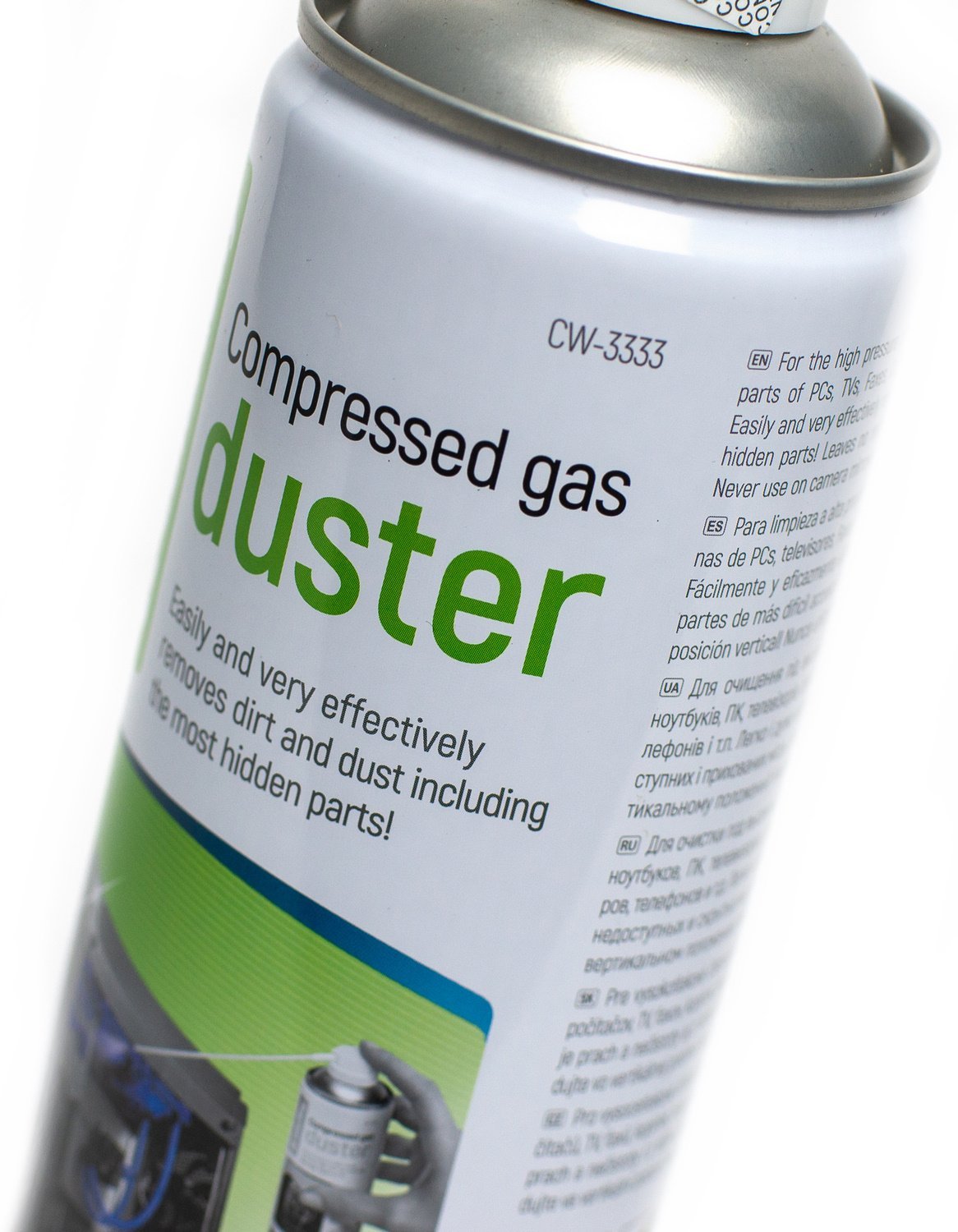 Сжатый воздух/газ ColorWay Compressed Gas Duster 500ml (CW-3333): обзор ...