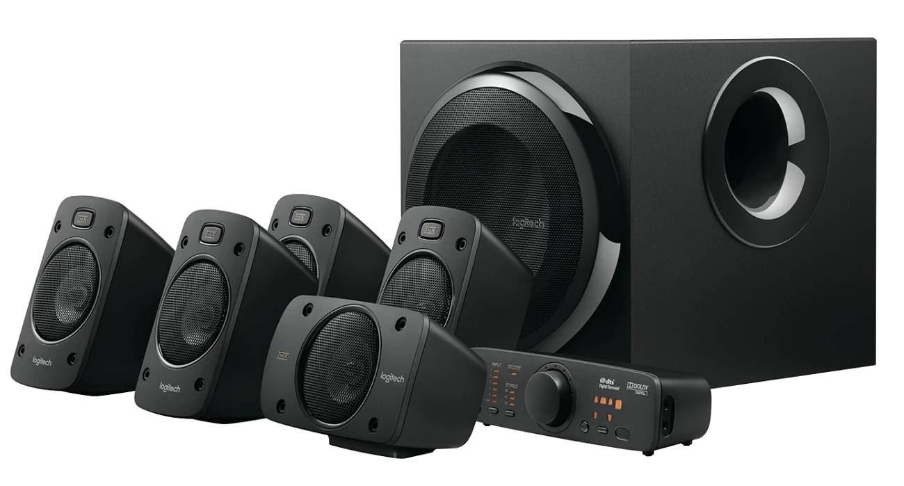 Акустична система Logitech Z906 Black: ціна на акустична система ...