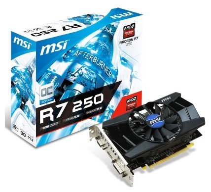 Продать Видеокарта MSI Radeon R7 250 2048MB (R7 250 2GD3 OC) по Trade ...