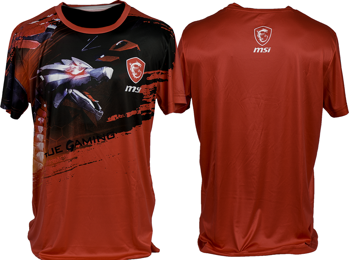 Купить Футболка MSI True Gaming Sport S Red - цена в Харькове, Киеве ...