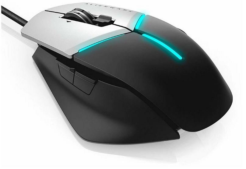 Миша Dell Alienware Elite AW959 (570-AATD) Silver/Black купити в ...