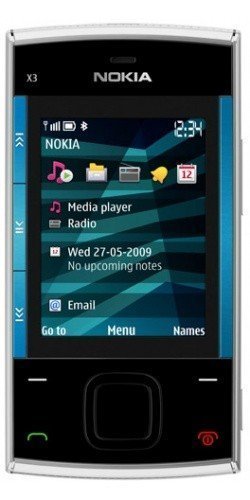 Купить Мобильный телефон Nokia X3-00 Silver Blue - цена в Харькове ...