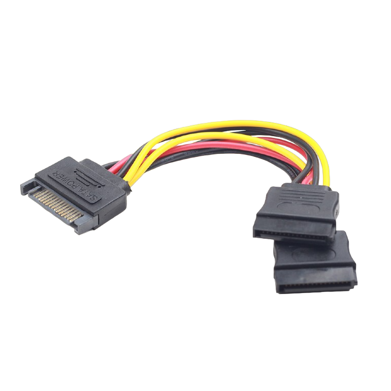 Купить Кабель Cablexpert SATA + 2 x SATA 0.15m (CC-SATAM2F-01) - цена в ...