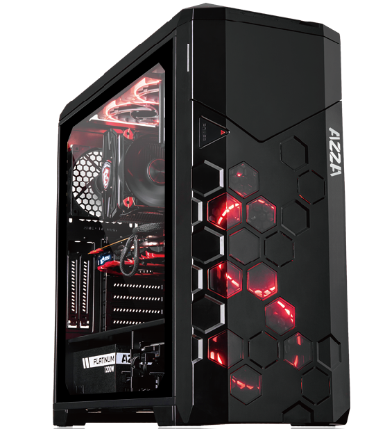 Продати Корпус AZZA Storm 6000B RGB Tempered Glass без БП (CSAZ-6000RGB/B) Black за Trade-In у ...