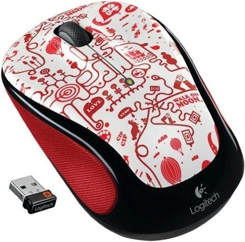 Купить Мышка Logitech Wireless Mouse M325 Red Smile - цена в Харькове ...