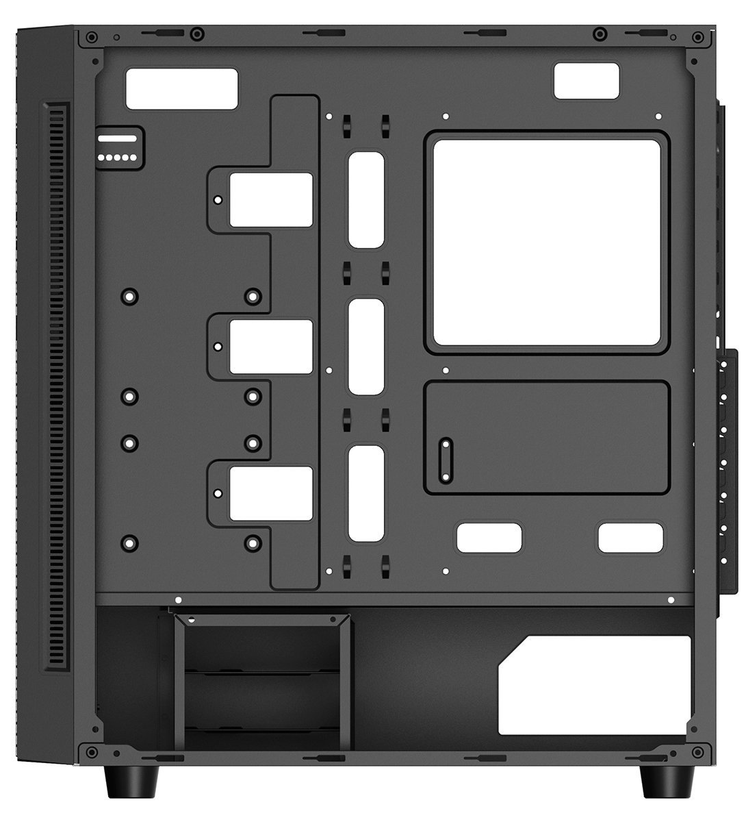 Корпус Deepcool MATREXX 55 Mesh Tempered Glass без БП Black з ...