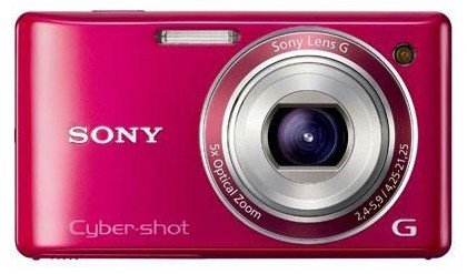 Купить Цифровые фотоаппараты Sony Cyber-shot DSC-W380 Red - цена в ...