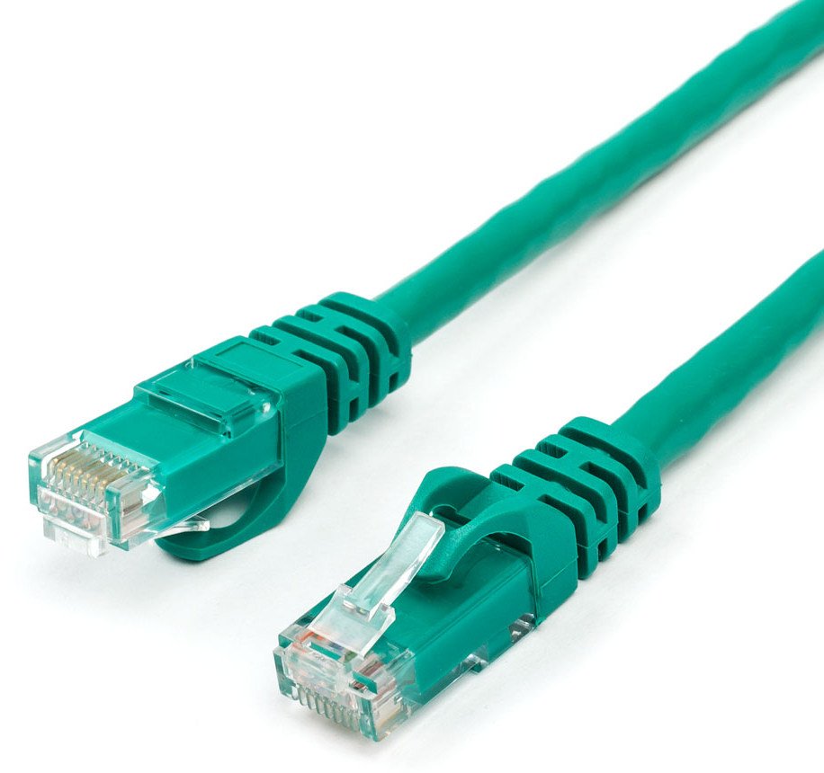 Купить Кабель Atcom Utp Rj45 Cat6 3m Cu 9411 Green цена в Харькове Киеве Днепре Одессе