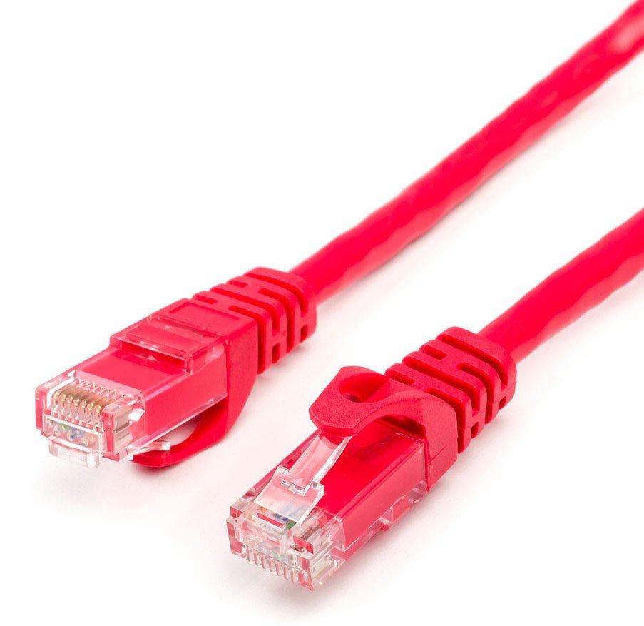 Купить Кабель Atcom Utp Rj45 Cat6 3m Cu 9216 Red цена в Харькове Киеве Днепре Одессе в