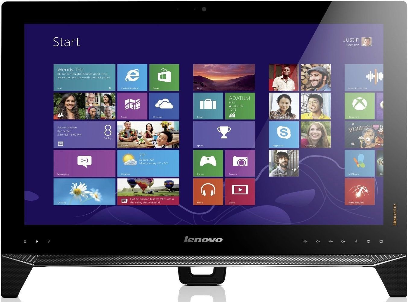 Моноблок Lenovo IdeaCentre B550 (57-320315) купить в Украине: Киев ...