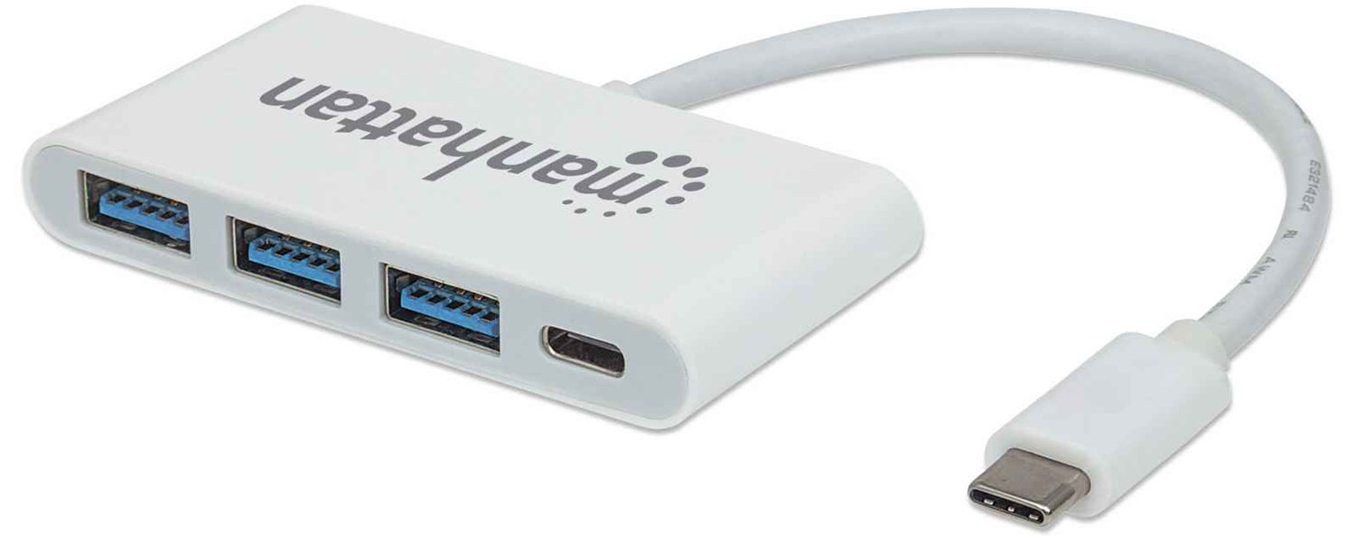 Купити USB-хаб Manhattan USB Type-C to USB 3.0 Hub 3-ports with USB ...