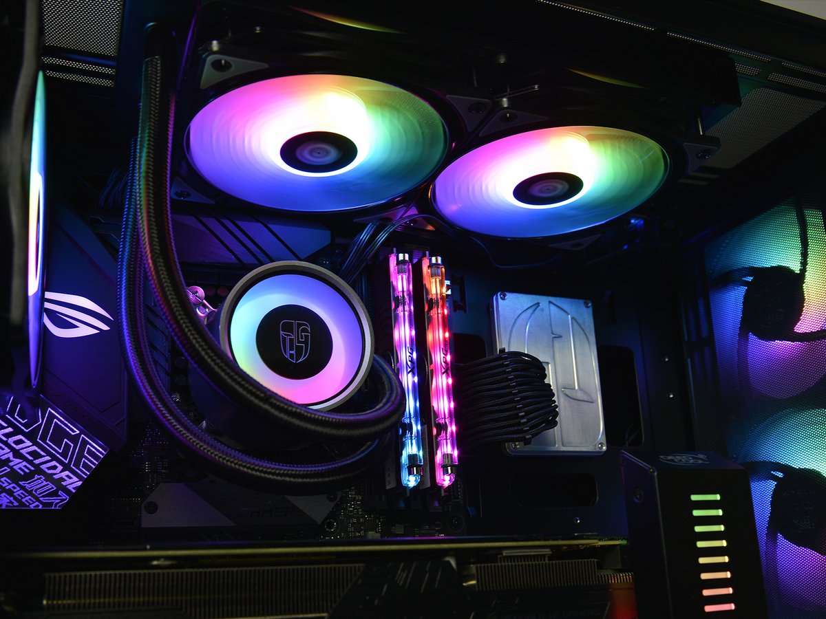 Готовая СВО Deepcool Gamer Storm CASTLE 240 RGB V2 купить с проверкой ...