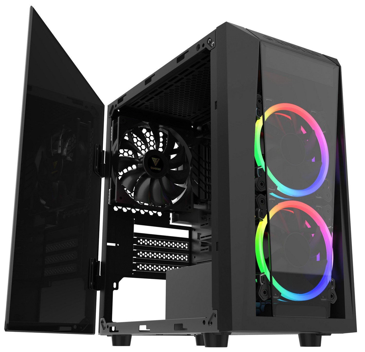 Продать Корпус Gamdias TALOS E1 ARGB Tempered glass без БП Black по ...