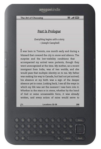 Купить Электронная книга Amazon Kindle 3 Wi-Fi + 3G Graphite - цена в ...
