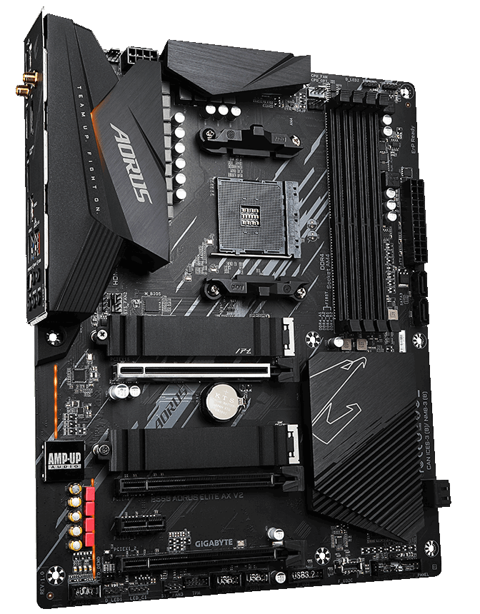 Материнская плата Gigabyte B550 AORUS ELITE AX V2 (sAM4, AMD B550 ...