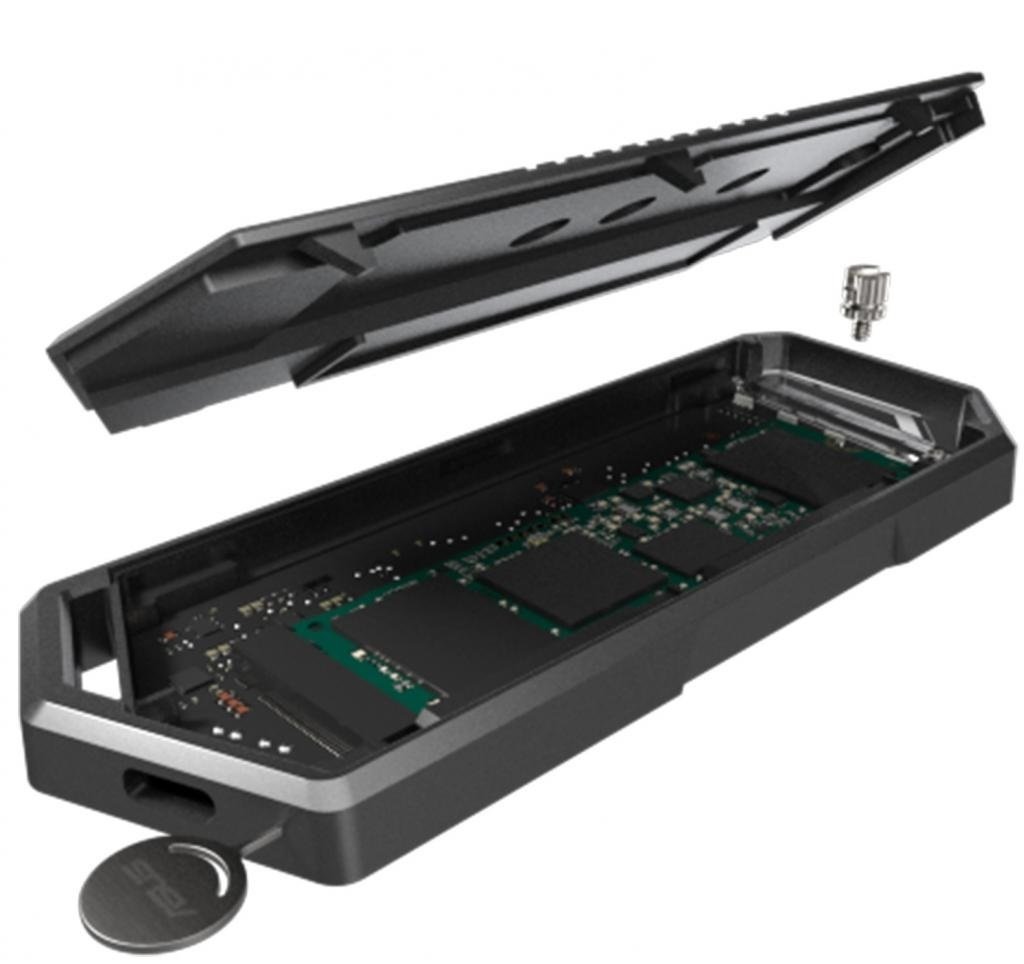 Внешний карман Asus ROG Strix Arion M.2 SSD NVME PCIe Enclosure USB ...