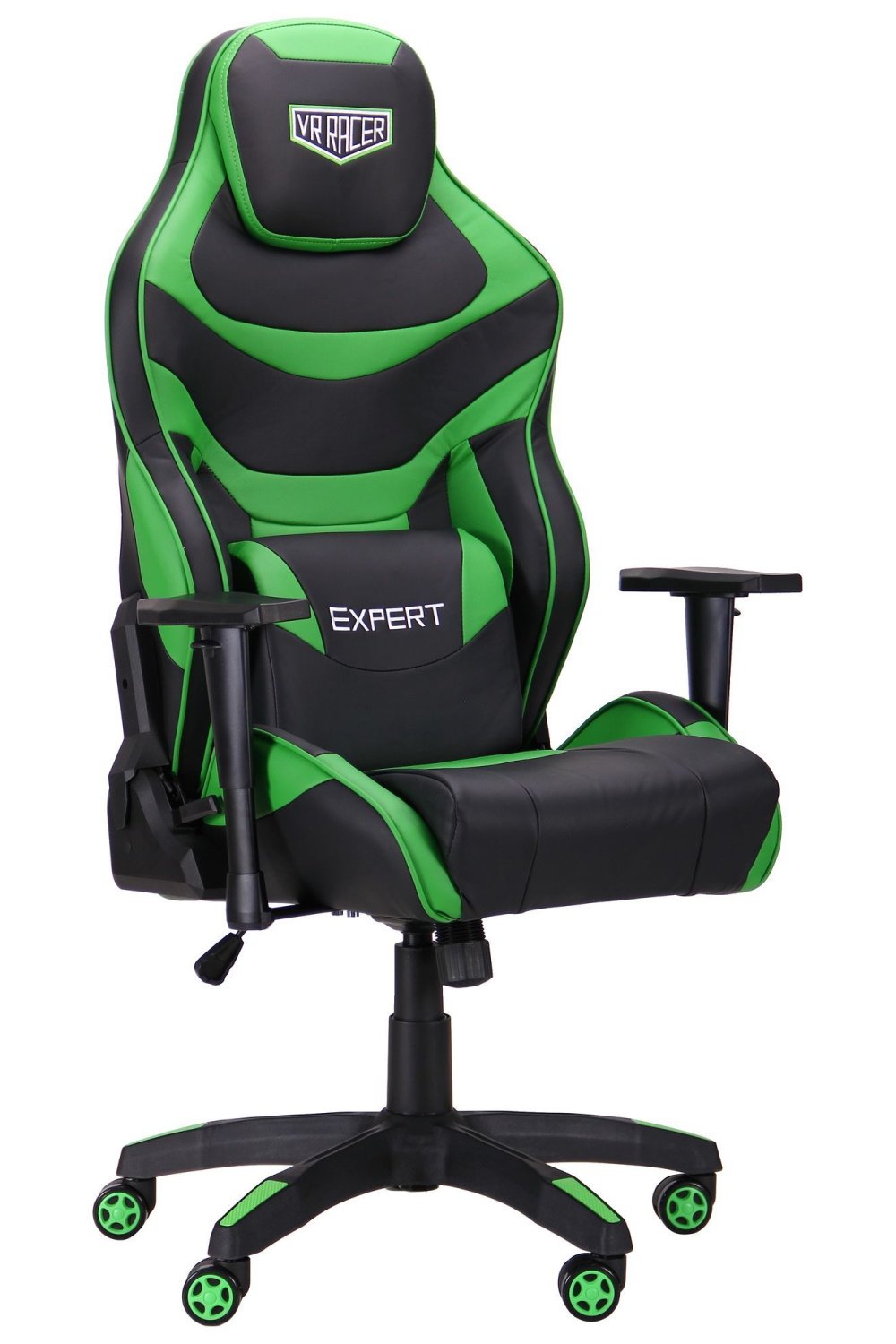 Игровое кресло VR Racer Expert Champion (521171) Black/Green купить в ...