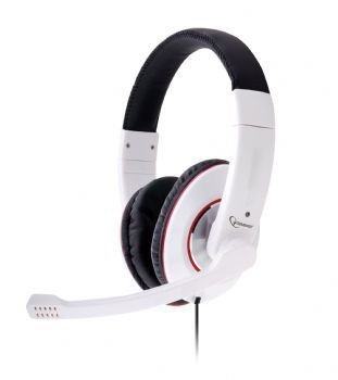 Купить Наушники Gembird MHS-U-001-GW White - цена в Харькове, Киеве ...