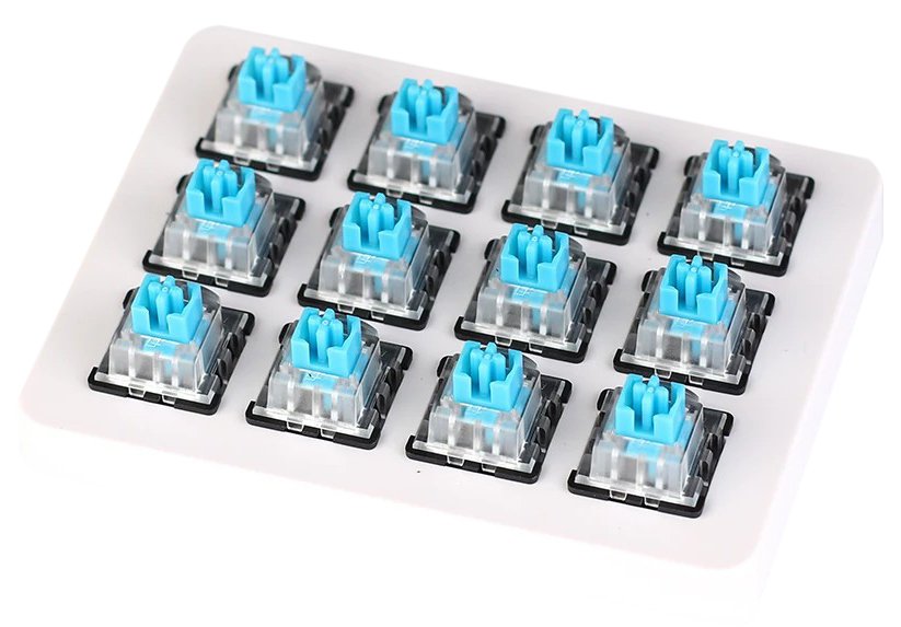 Набор переключателей для клавиатуры Keychron LK Optical Switch Blue ...