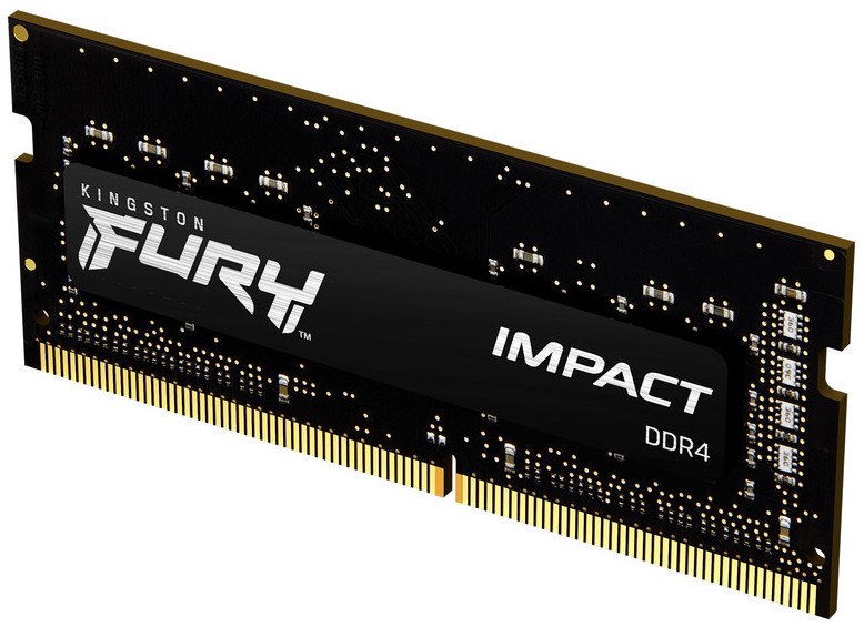 ОЗУ Kingston SODIMM DDR4 16GB 3200Mhz FURY Impact Black (KF432S20IB/16 ...