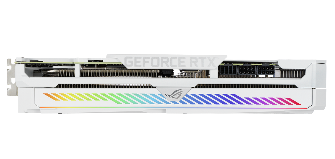 Відеокарта Asus ROG GeForce RTX 3080 STRIX OC White 10240MB (ROG-STRIX ...