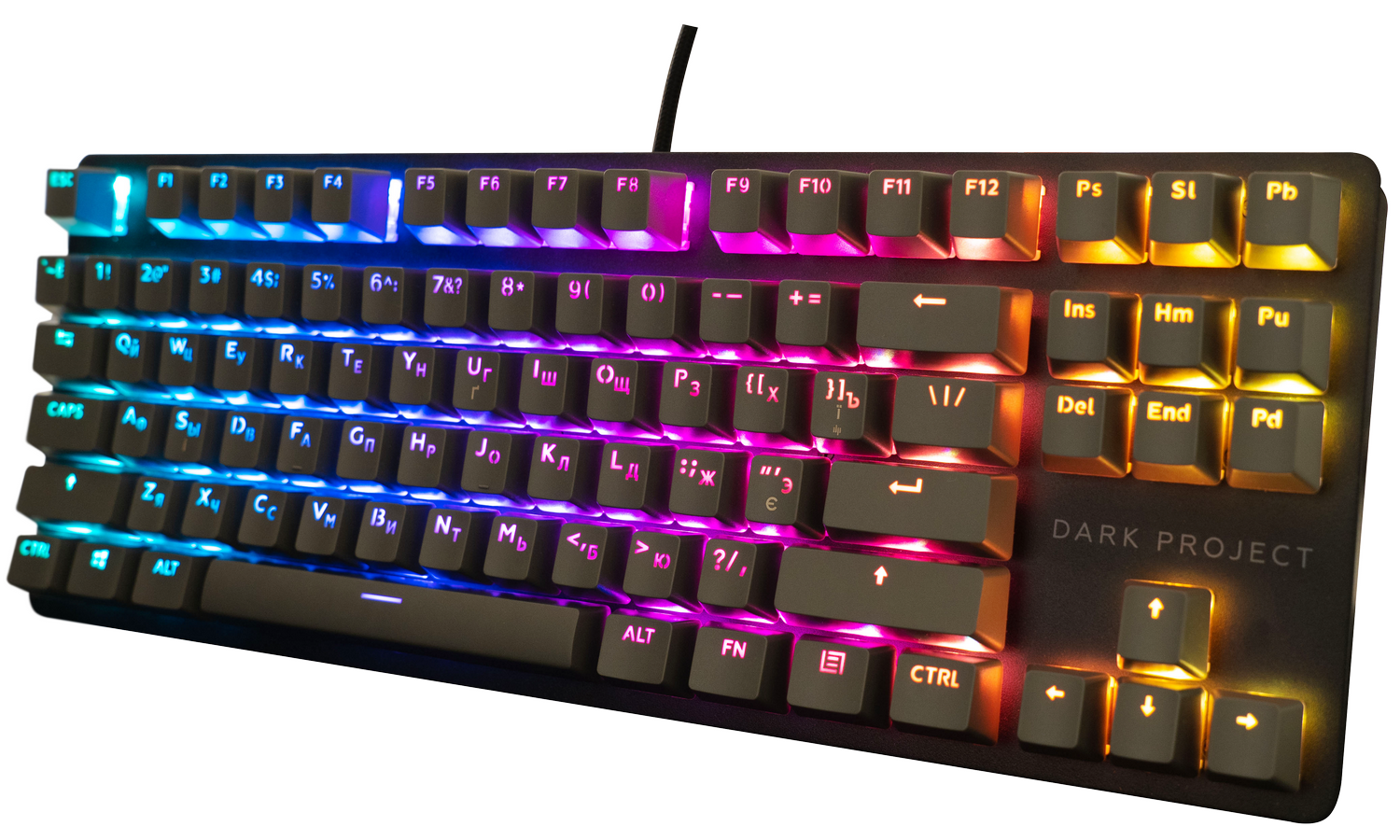 Клавиатура Dark Project One KD87A ABS Gateron Mechanical Red (DPO-KD ...