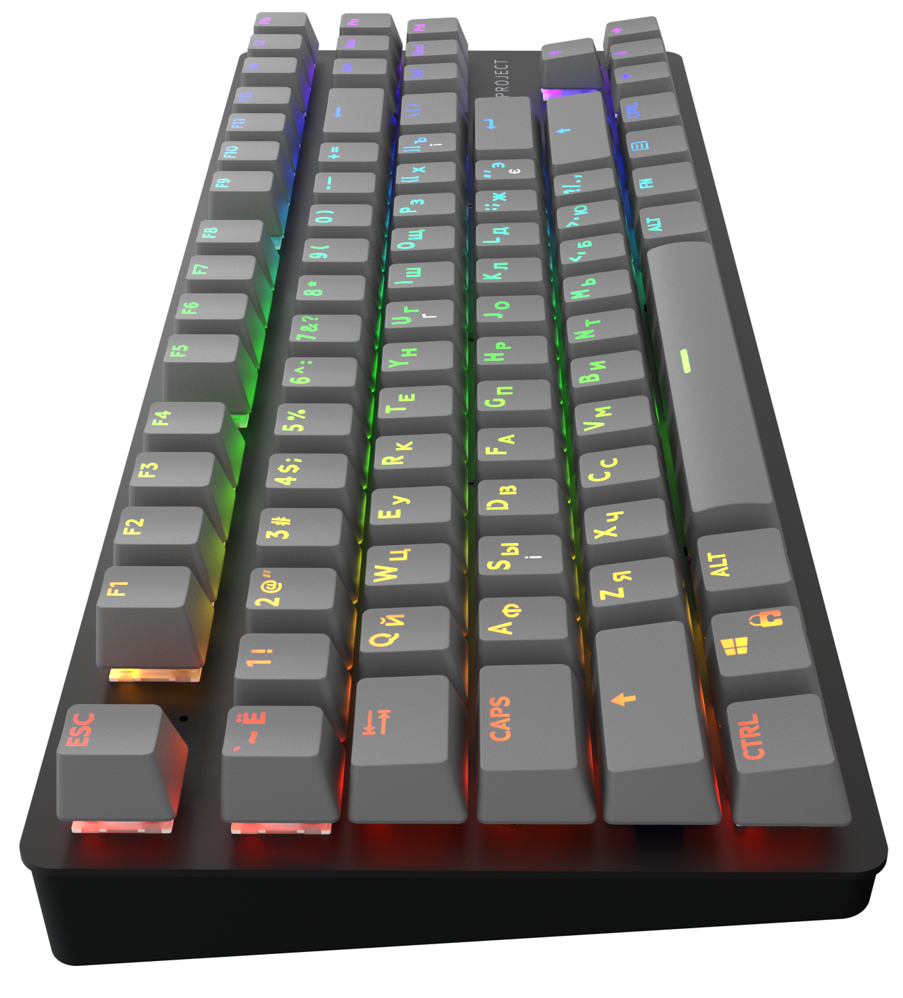 Клавиатура Dark Project One KD87A ABS Gateron Mechanical Red (DPO-KD ...