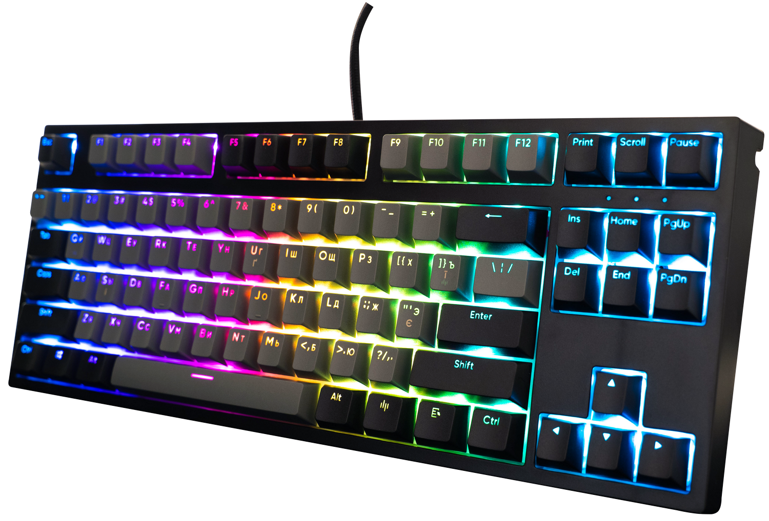 Клавиатура Dark Project One KD87A PBT Gateron Mechanical Yellow (DPO-KD ...