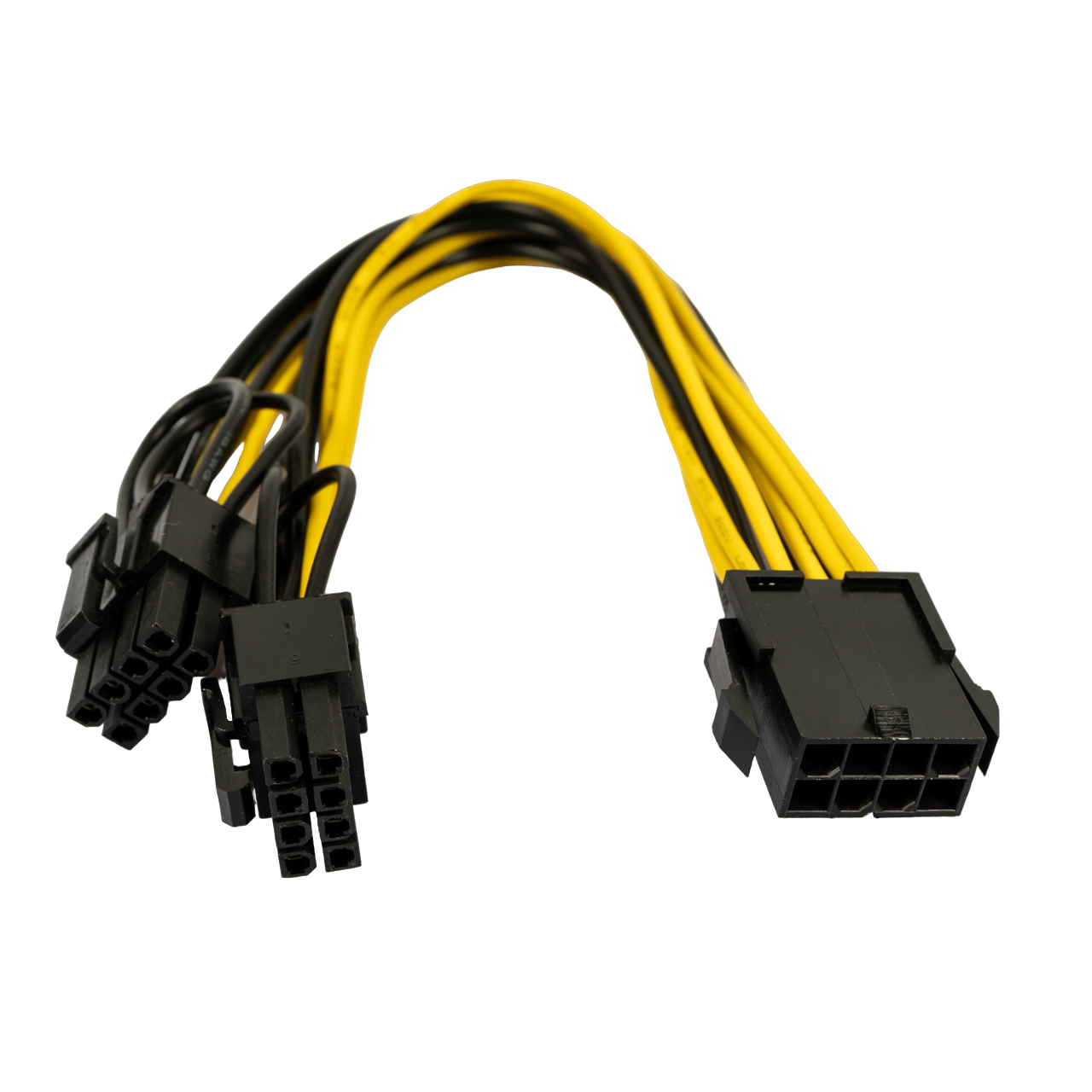 Купити Кабель T-Cable CPU 8pin - 2 x 6+2pin F/M 0.2m - ціна в Києві ...