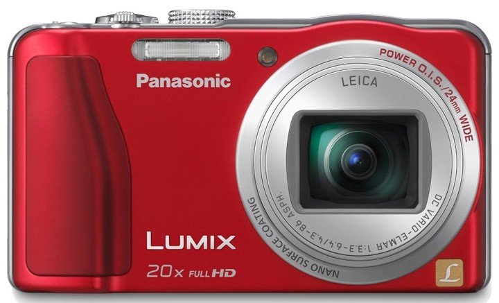 Купить Цифровые фотоаппараты Panasonic Lumix DMC-TZ30 Red - цена в ...