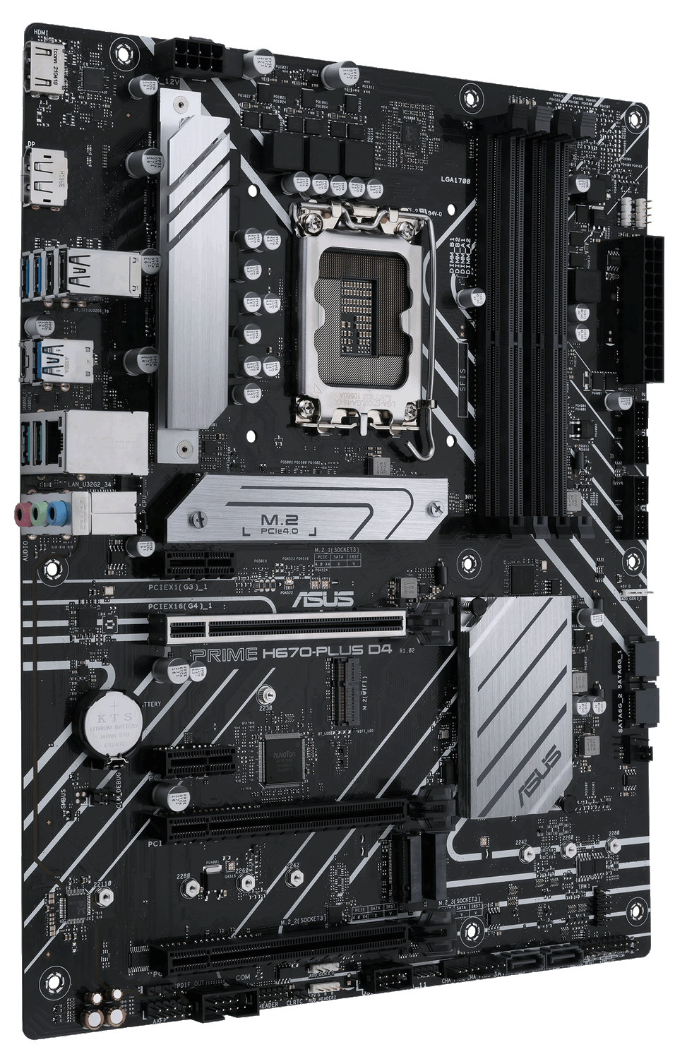 Материнська плата Asus PRIME H670-PLUS D4 (s1700, Intel B670) з ...