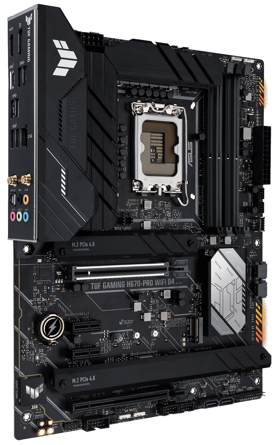 Материнская плата Asus TUF GAMING H670-PRO (WI-FI) D4 (s1700, Intel ...