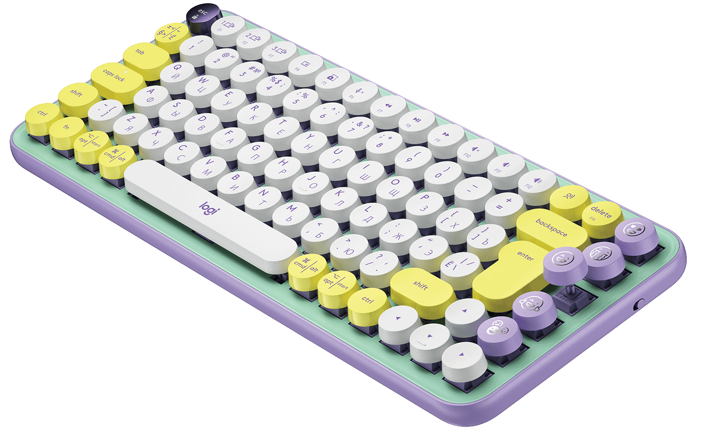 Купить keyboard Logitech POP Keys GX Brown (920-010717) Daydream Mint ...