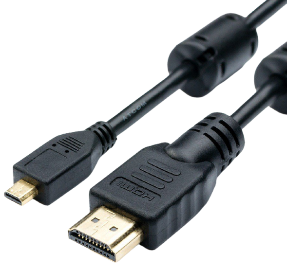 Купить Кабель Atcom Hdmi Microhdmi 2m 15268 Blister цена в Харькове Киеве Днепре Одессе в