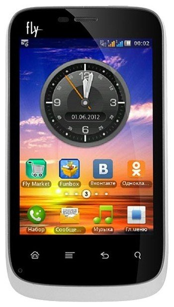Купить Мобильный телефон Fly E154 Silver - цена в Харькове, Киеве, Днепре, Одессе в интернет ...