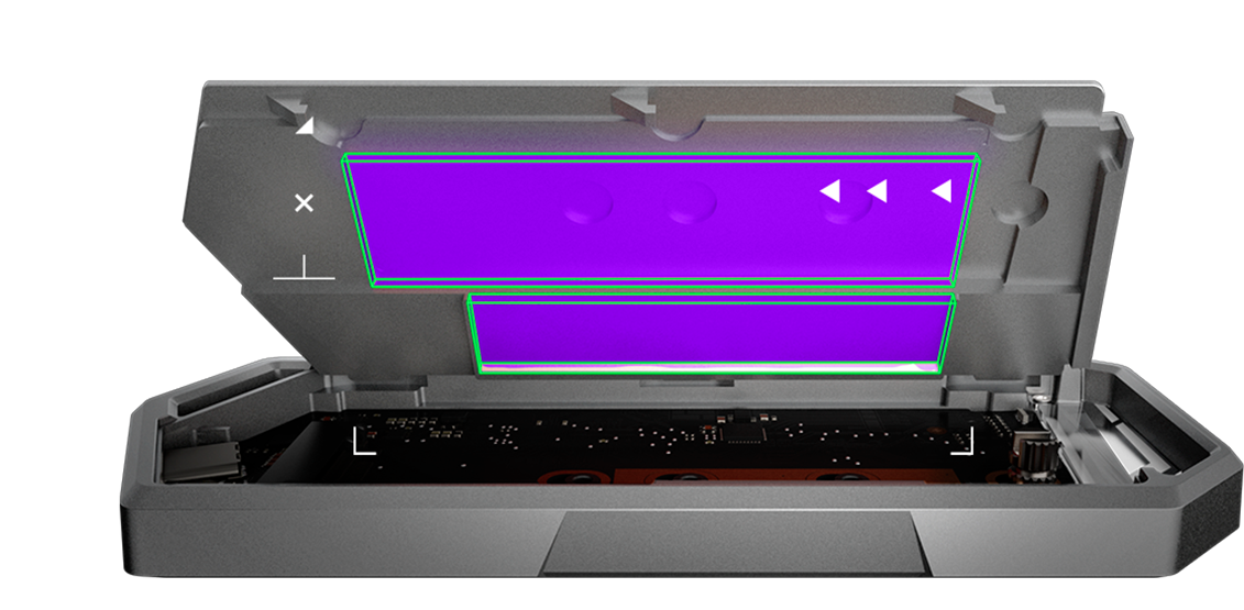 Внешний карман Asus ROG Strix Arion EVA Edition M.2 SSD NVME Enclosure USB Type-C (ESD-S1C/SIL/G ...