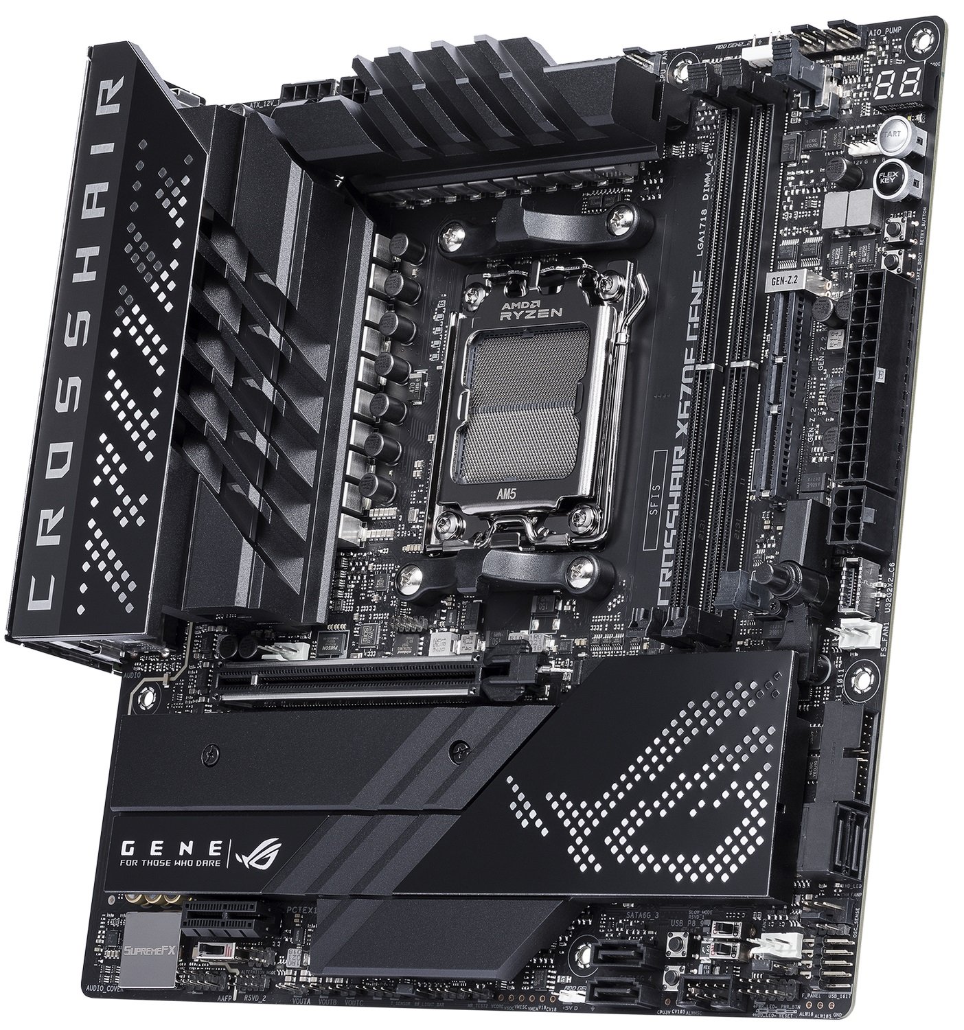 Материнская плата Asus ROG CROSSHAIR X670E GENE (sAM5, X670) купить с ...