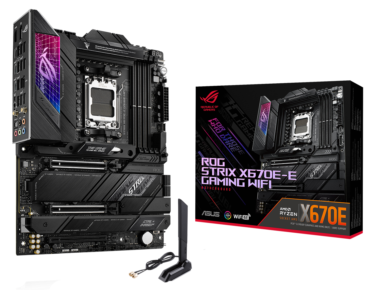 Продати Материнська плата Asus ROG STRIX X670E-E GAMING WIFI (sAM5 ...