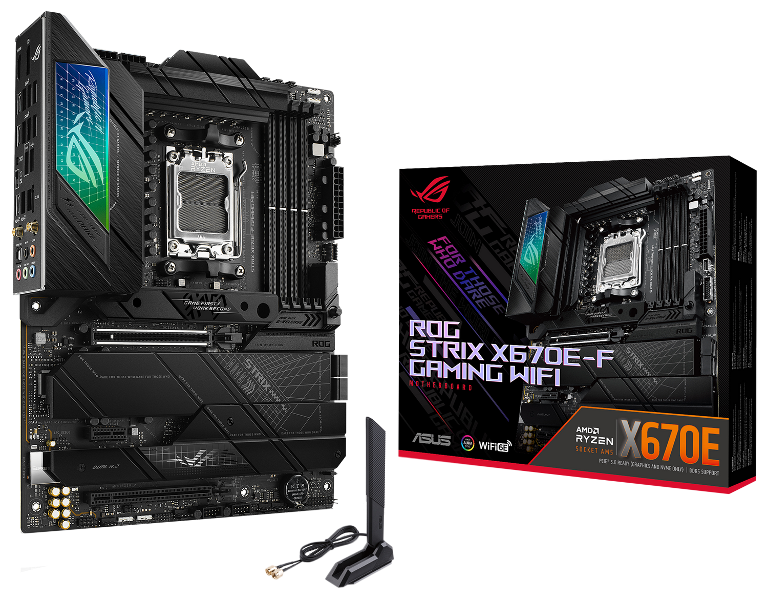 Продать Материнская плата Asus ROG STRIX X670E-F GAMING WIFI (sAM5 ...