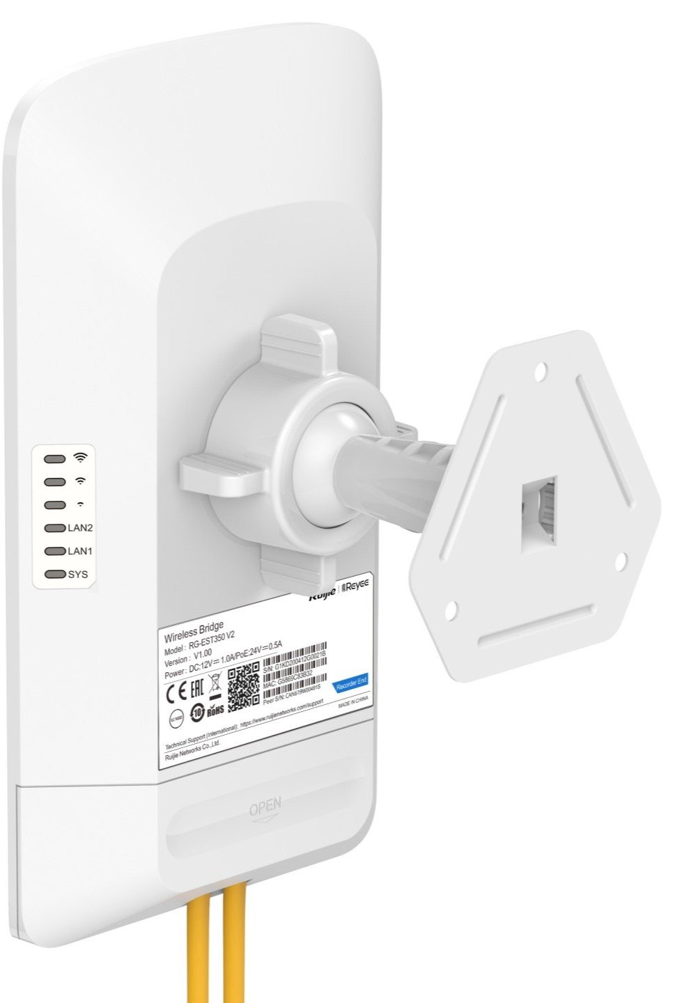 Wi-Fi точка доступа Ruijie Reyee RG-EST350 V2: обзор, характеристики ...