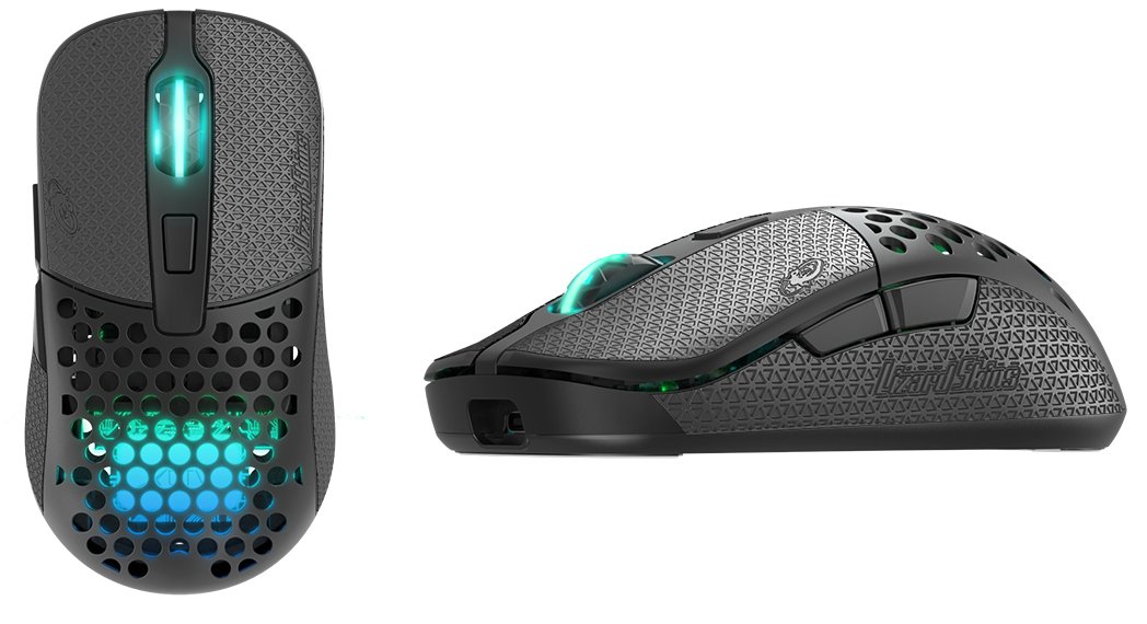 Набор резиновых накладок Xtrfy M42 Lizard Skin (LS-M42-BLACK) Black ...