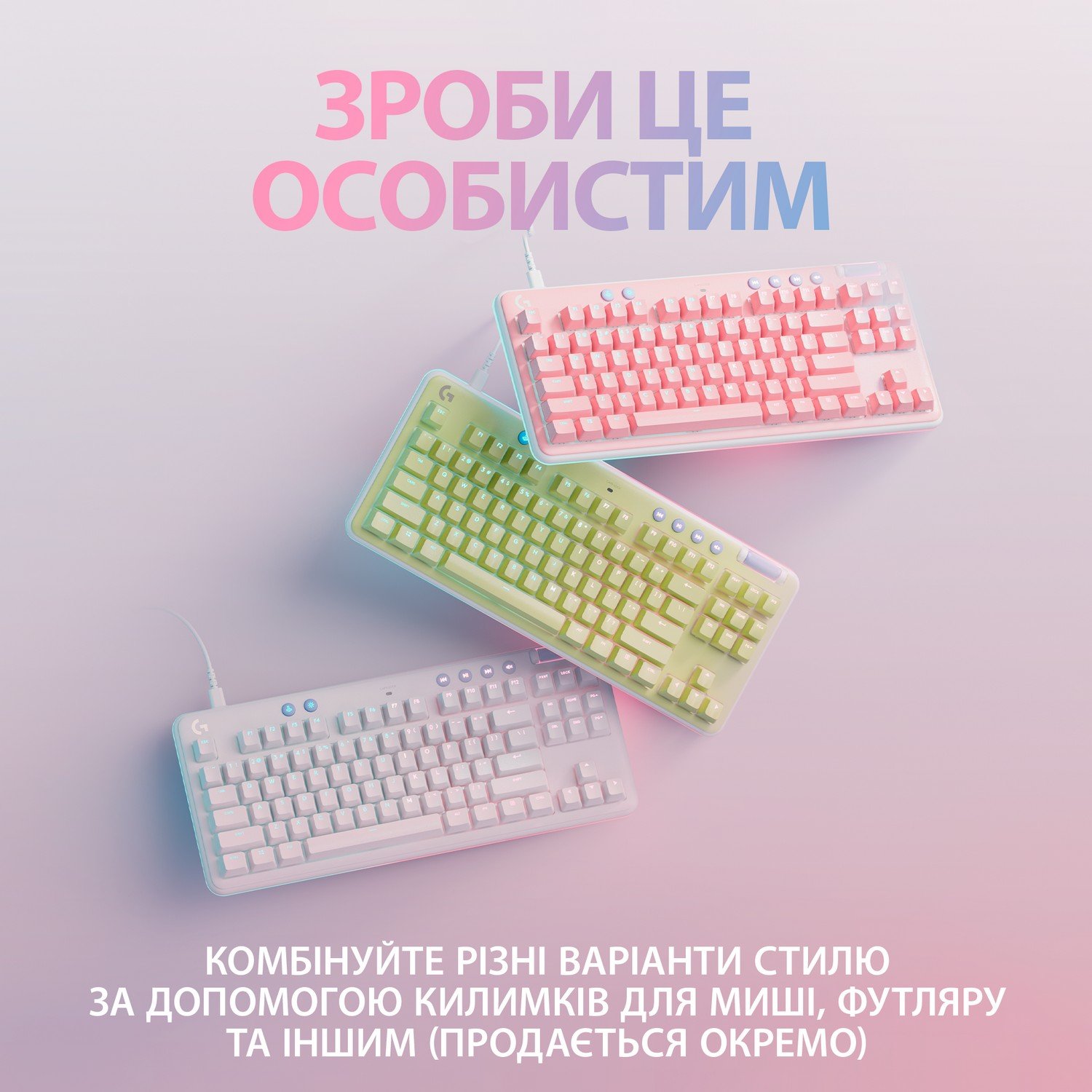 Клавиатура Logitech G713 TKL RGB GX Tactile (920-010422) Off-White ...