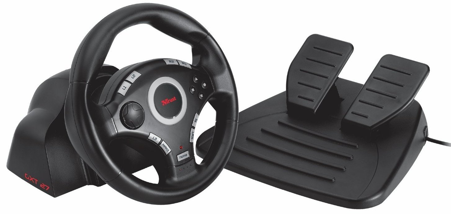 Купить Руль Trust GXT 27 Force Vibration Steering Wheel (16064) - цена ...