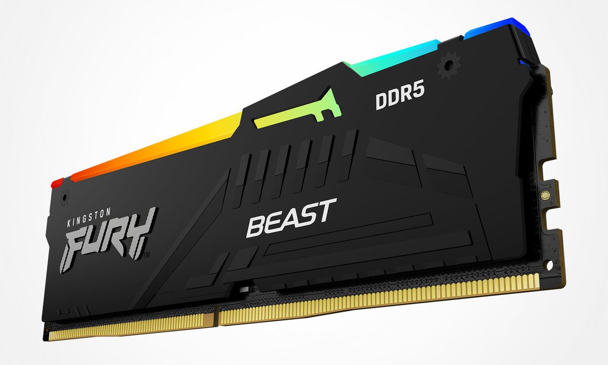 ОЗУ Kingston DDR5 16GB 6000Mhz FURY Beast RGB (KF560C36BBEA-16) з ...