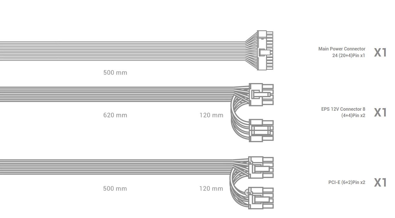 Блок живлення Deepcool PK600D 600W (R-PK600D-FA0B-EU) з перевіркою ...