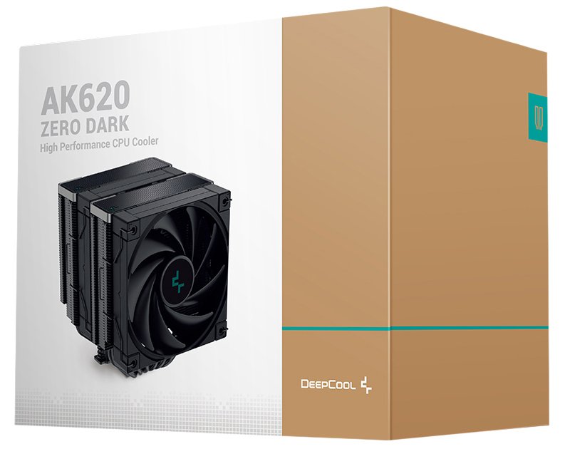 Система охолодження Deepcool AK620 ZERO DARK (R-AK620-BKNNMT-G-1) з ...