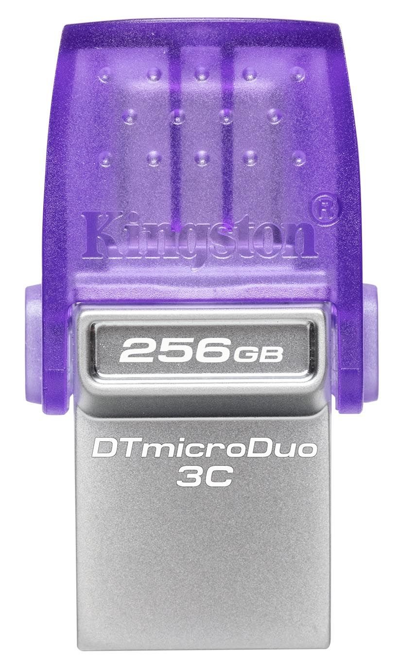 Накопитель Kingston DataTraveler microDuo 3C 256GB USB 3.2 Gen 1 + USB ...
