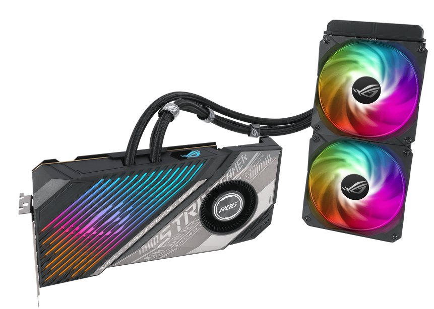 Відеокарта Asus ROG Radeon RX 6900 XT STRIX LC 16384MB (ROG-STRIX-LC ...