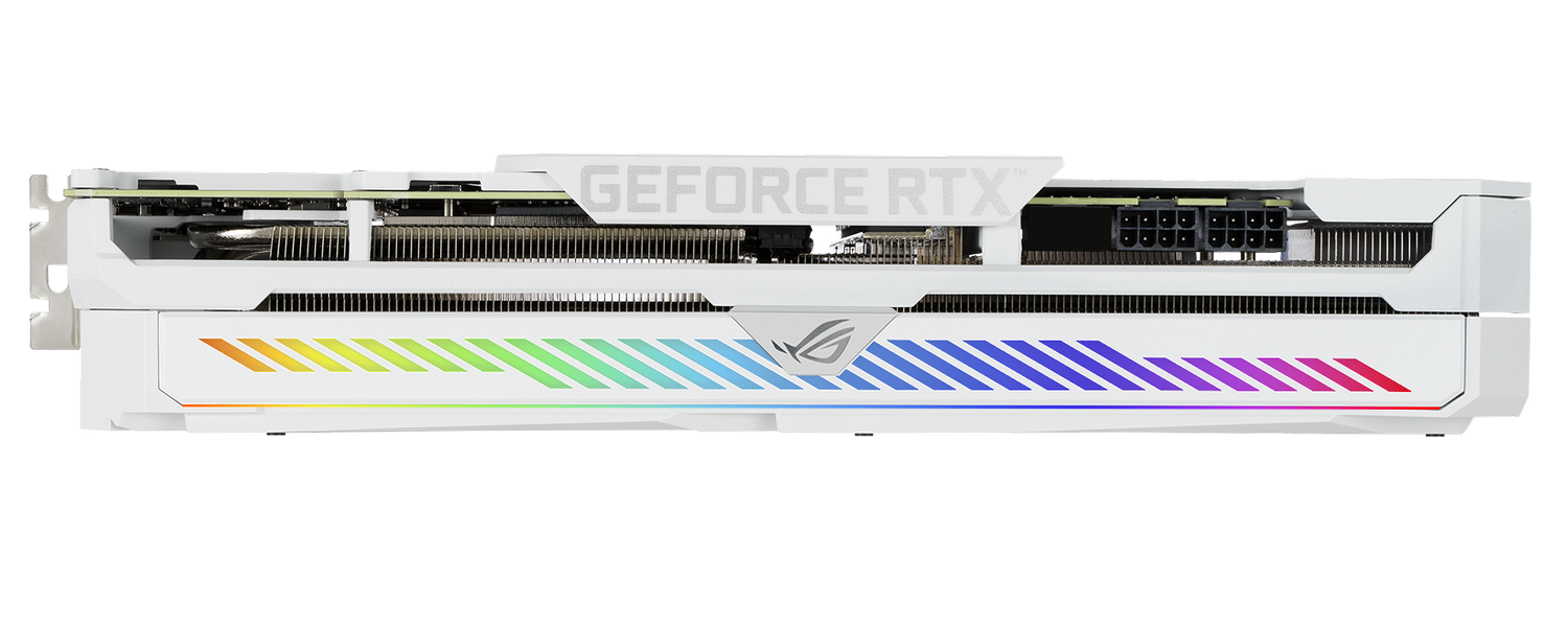 Видеокарта Asus ROG GeForce RTX 3070 STRIX White 8192MB (ROG-STRIX ...